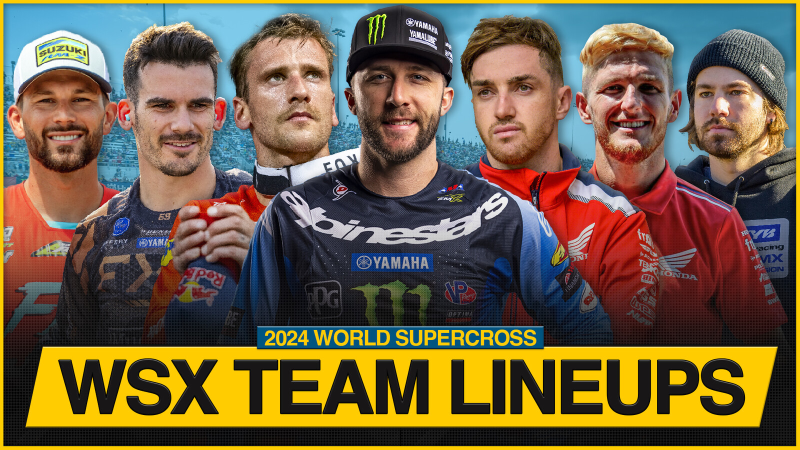 2024 World Supercross Team Lineups - Motocross Feature - Vital MX
